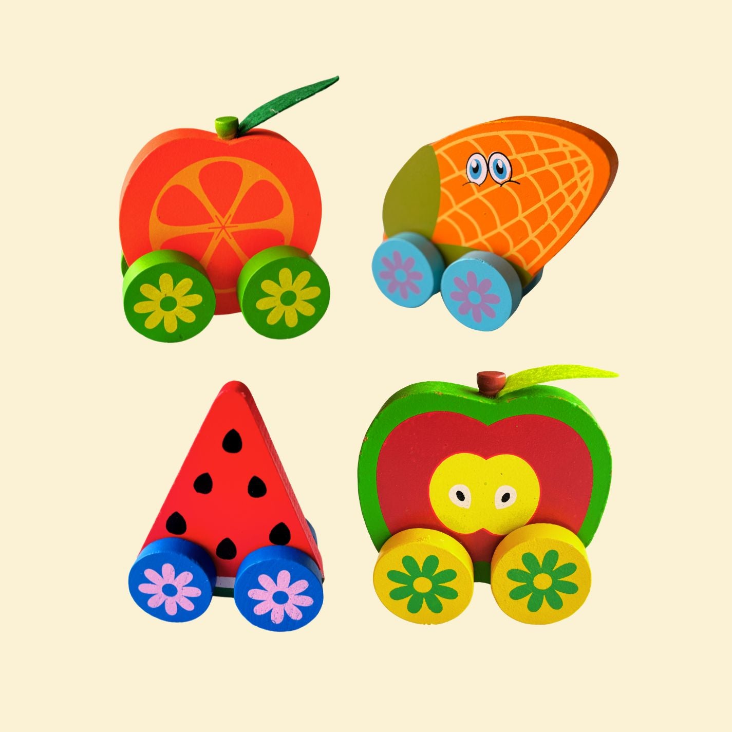 Mini Fruit Car (Single Piece) – GoHapo.Kids